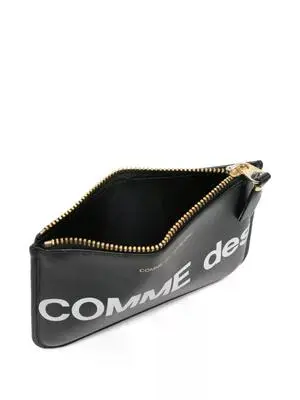 Comme Des Garçons Zip Leather Wallet