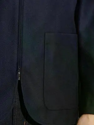 Giorgio Armani Herringbone Shirt Jacket