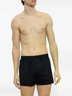 Hanro Elasticated Boxers - Black