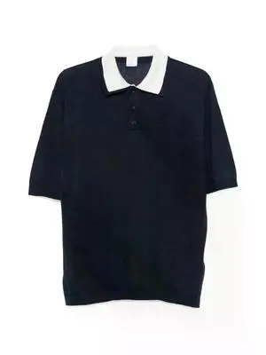 Eleventy Trim-collar Polo Shirt