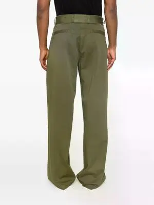 LANEUS Belted Cargo Trousers