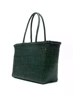 Dragon Diffusion Big B Weave Woven Top-handle Tote Bag