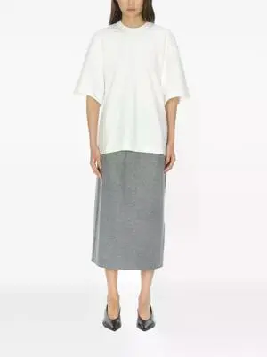 Carven Pull-on Midi Skirt