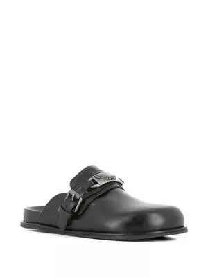 Zadig&Voltaire Buckled Leather Mules