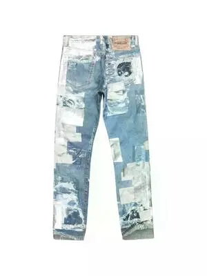 Acne Studios Patchwork Straight Jeans