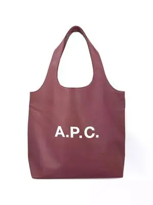 A.p.c. Logo-print Shoulder Bag - Red