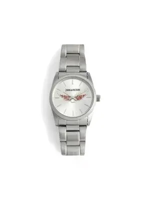 Zadig&Voltaire 34mm Motif Watch - Silver