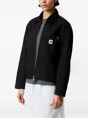 Carhartt Work In Progress Corduroy Collar Jacket - Black