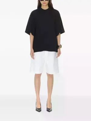 Carven Oversized Cotton Shorts