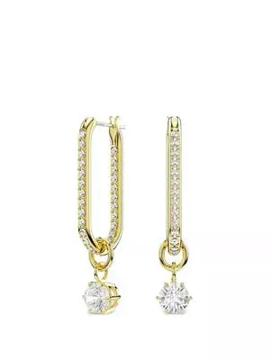 SWAROVSKI Constella Embellished Hoop Earrings
