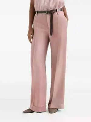Brunello Cucinelli Diagonal Flared Trousers