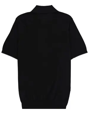 Brunello Cucinelli Cotton Polo Shirt - Black