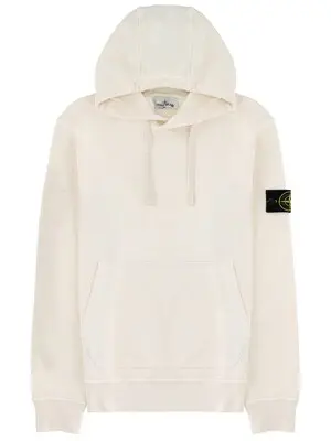 Stone Island Logo Sweatshirt - Ivory