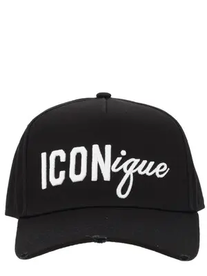 Dsquared2 Iconique Baseball Cap - Black