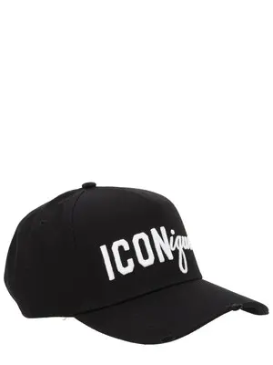 Dsquared2 Iconique Baseball Cap - Black