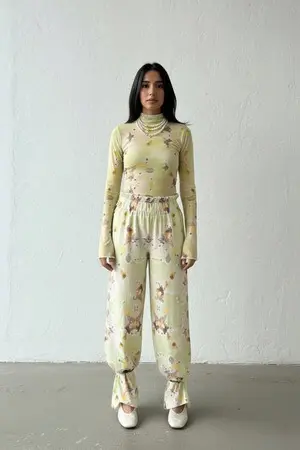 SAN MALO Lara Mesh Top