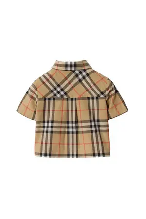 Burberry Check Cotton Two-piece Set