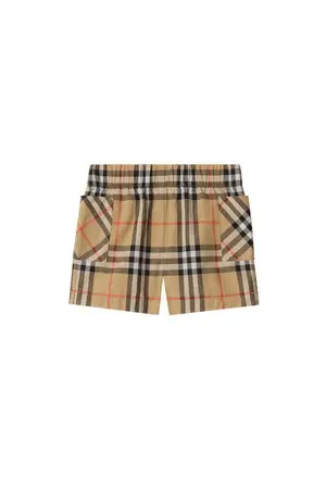 Burberry Check Cotton Two-piece Set