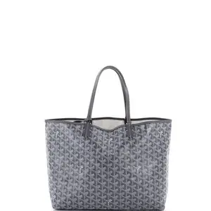 Goyard Saint Louis Tote Coated Canvas Pm - Grey