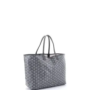 Goyard Saint Louis Tote Coated Canvas Pm - Grey