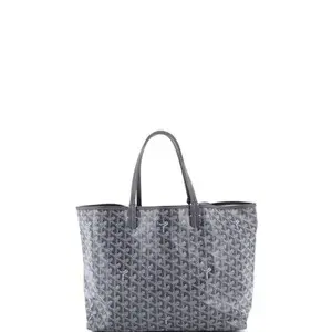 Goyard Saint Louis Tote Coated Canvas Pm - Grey