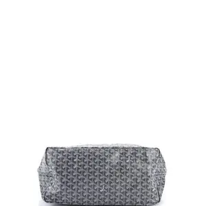 Goyard Saint Louis Gm Tote Coated Canvas - Grey
