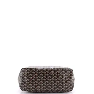 Goyard Saint Louis Tote Coated Canvas Pm - Brown