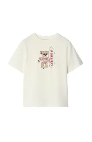Burberry Surfer Bear Cotton T-shirt