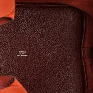 Hermès Picotin Lock Bag Bicolor Clemence Mm - Red
