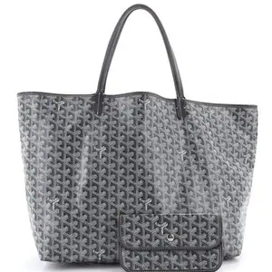 Goyard Saint Louis Tote Coated Canvas Gm