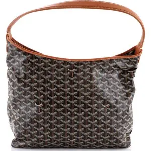 Goyard Boheme Hobo Coated Canvas - Brown