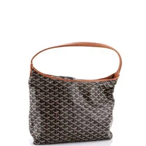 Goyard Boheme Hobo Coated Canvas - Brown