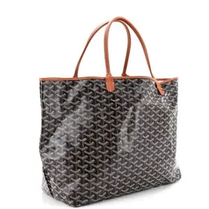 Goyard Saint Louis Tote Coated Canvas Pm - Brown