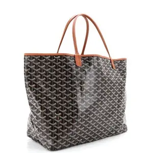 Goyard Saint Louis Reversible Tote Coated Canvas And Printed Canvas Gm