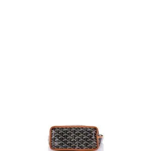 Goyard Anjou Reversible Mini Tote Coated Canvas - Black