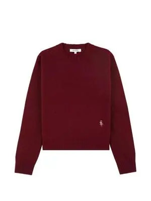 SPORTY & RICH Cashmere Sweater - Red