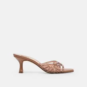 DOLCEVITA Galae Heeled Sandals - Whiskey Jelly