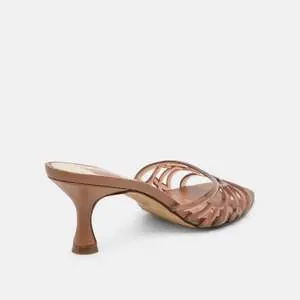 DOLCEVITA Galae Heeled Sandals - Whiskey Jelly