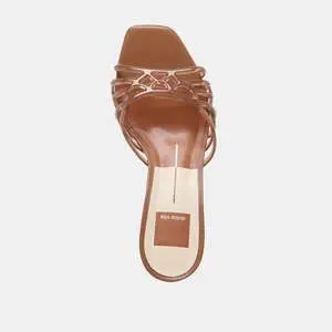 DOLCEVITA Galae Heeled Sandals - Whiskey Jelly