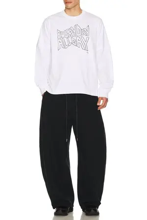 Sacai Geoff Print Longsleeve T-shirt