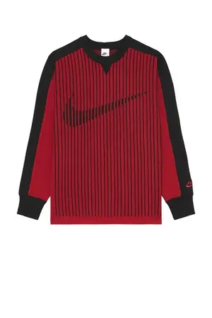 Nike Jersey Sweater - Team Crimson & Black