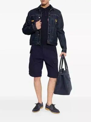 Dsquared2 Leather Boat Shoes - Blue