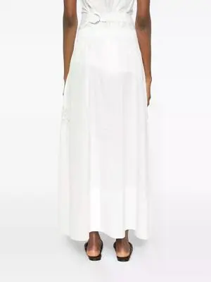 P.a.r.o.s.h Ninja Embroidery Maxi Skirt