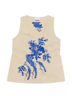 P.a.r.o.s.h Embroidered Camis Tanks For Women