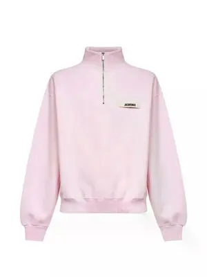Jacquemus Zip Stand-collar Sweatshirt