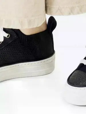 Brunello Cucinelli Knitted Sneakers - Blue