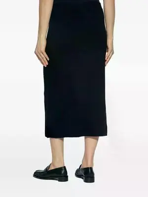 JIL SANDER Midi Wool Skirt
