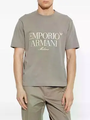 Emporio Armani Embroidered T-shirt