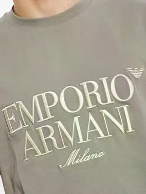 Emporio Armani Embroidered T-shirt