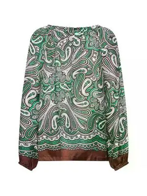 P.a.r.o.s.h Paisley Print Blouse